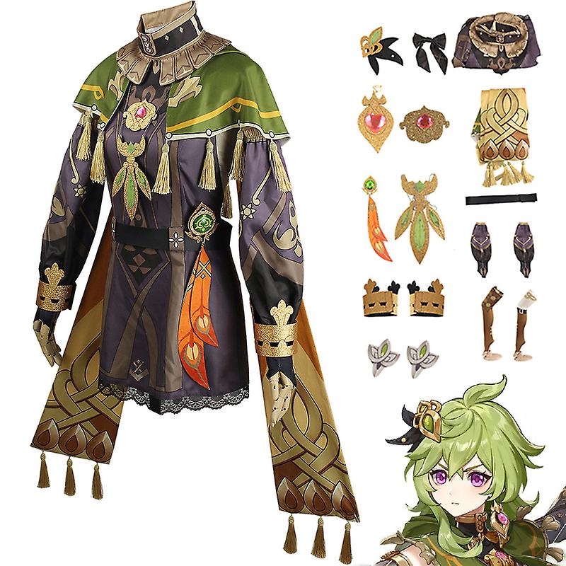 Cosplay Outfit Set With Wig , Anime Genshin Impact Cosplay Outfits ...