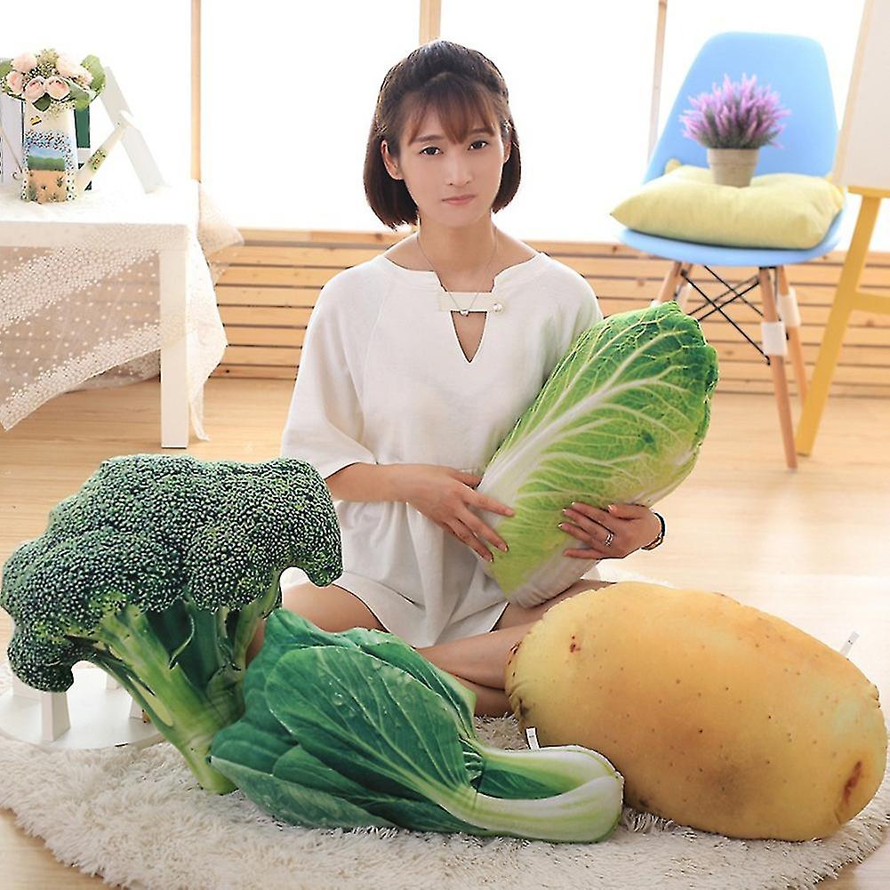 Simulation Potato Broccoli Vegetables Plush Toy Gifts Home Office ...