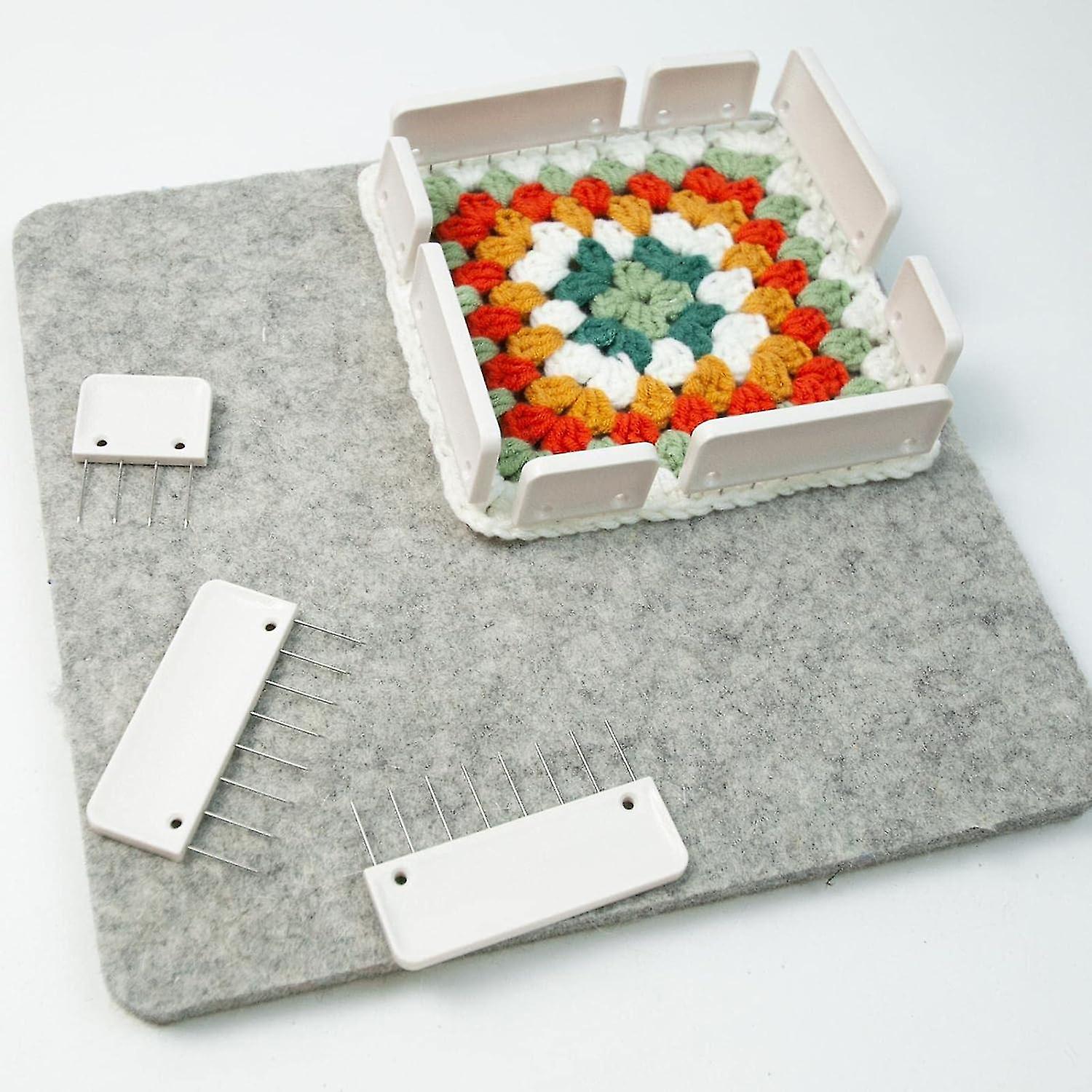 Blocking Mats For Knitting, Blocking Comb, Extra Thick Crochet Blocking ...