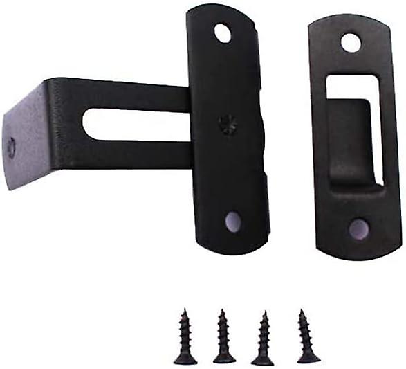 large 90 degree right angle door latch loops curved latch bolts sliding ...