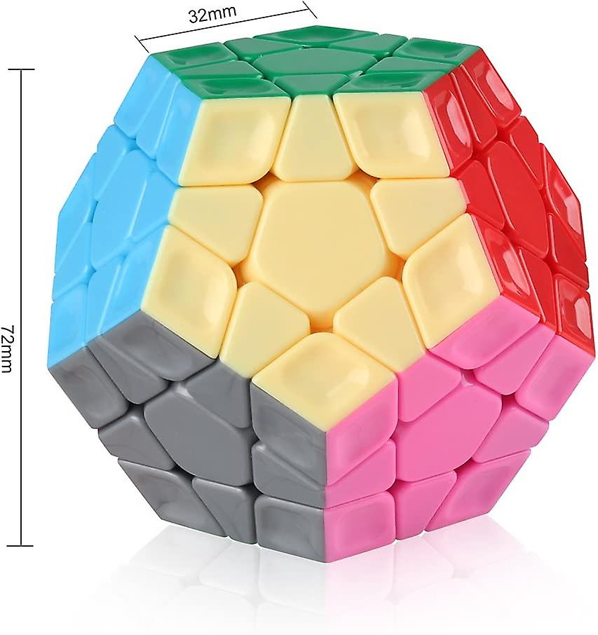 Cyclone Boys 3x3 Megaminx Stickerless Speed Cube Pentagonal ...