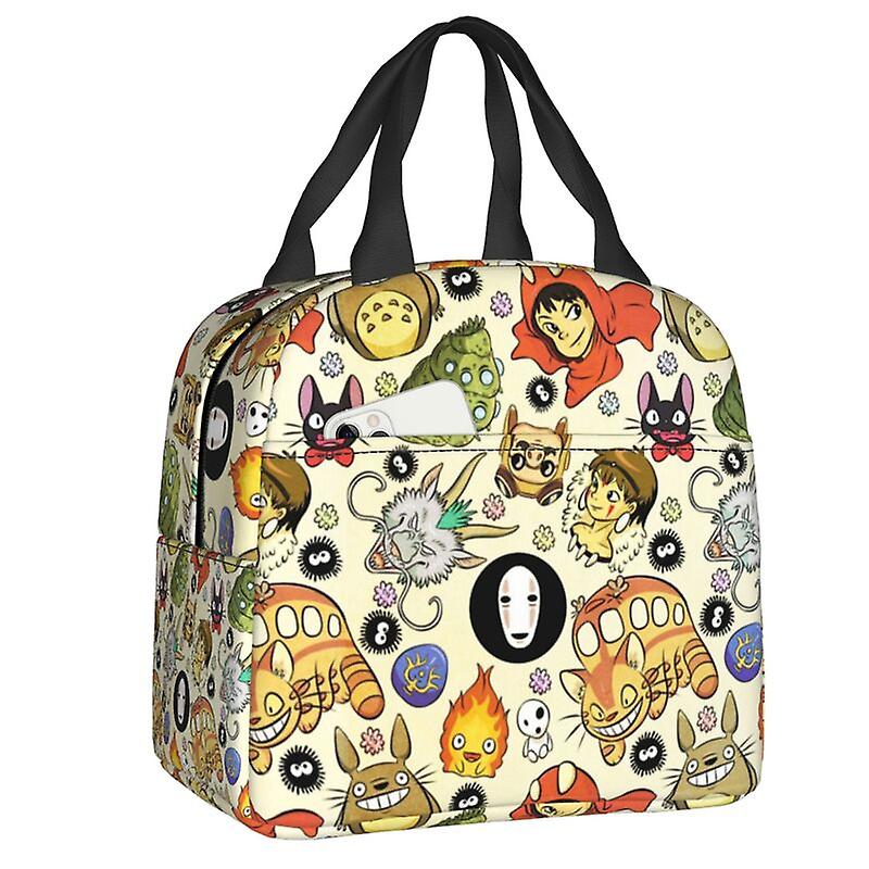 Ghibli Anime Spirited Away Dragon Lunch Bag Men Women Cooler Warm ...