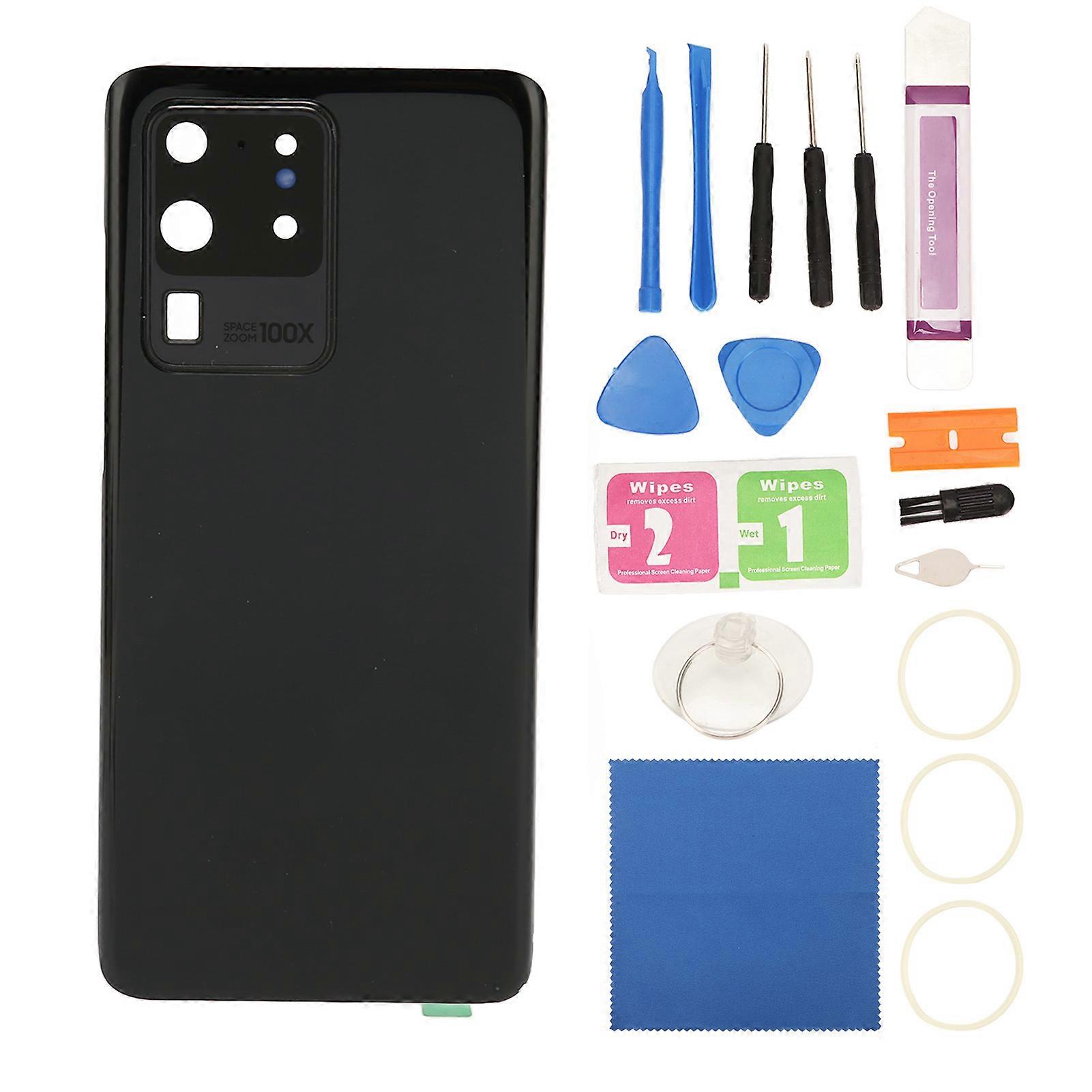 Back Cover Glass Housing Door Replacement for Samsung Galaxy S20 Ultra ...