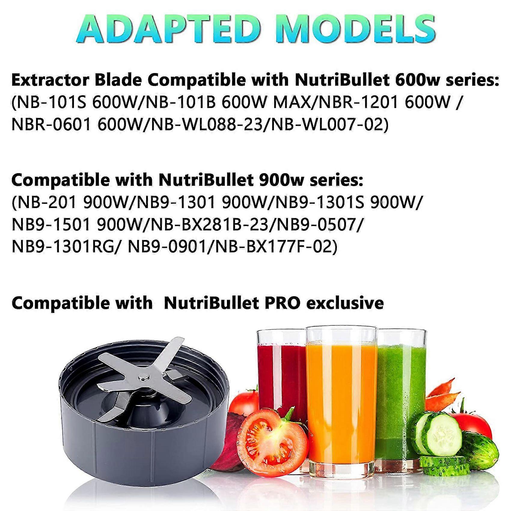 Blender Replacement Parts for Blenders 600W/900W/PRO - Extractor Blade ...