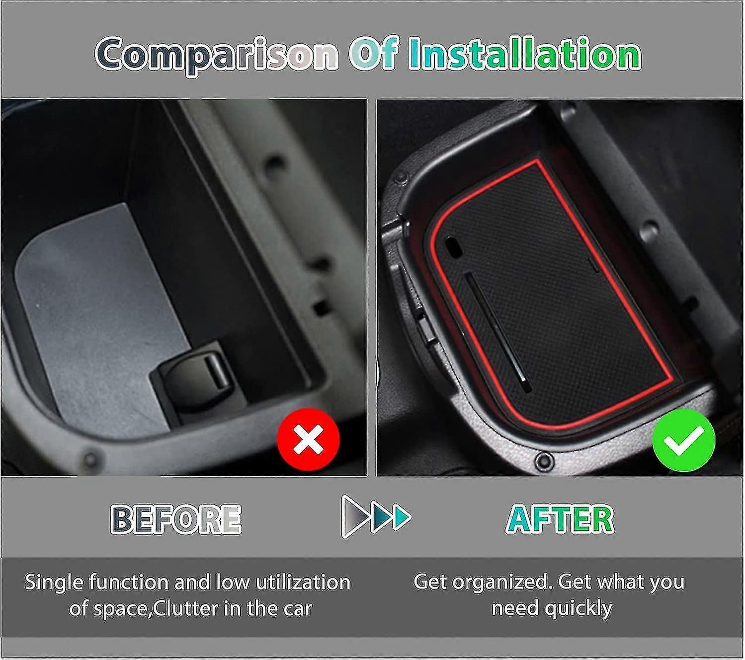 Car Armrest Tray For Nissan Navara/r*enaul-t Alaskan 2016-2022, Navara ...