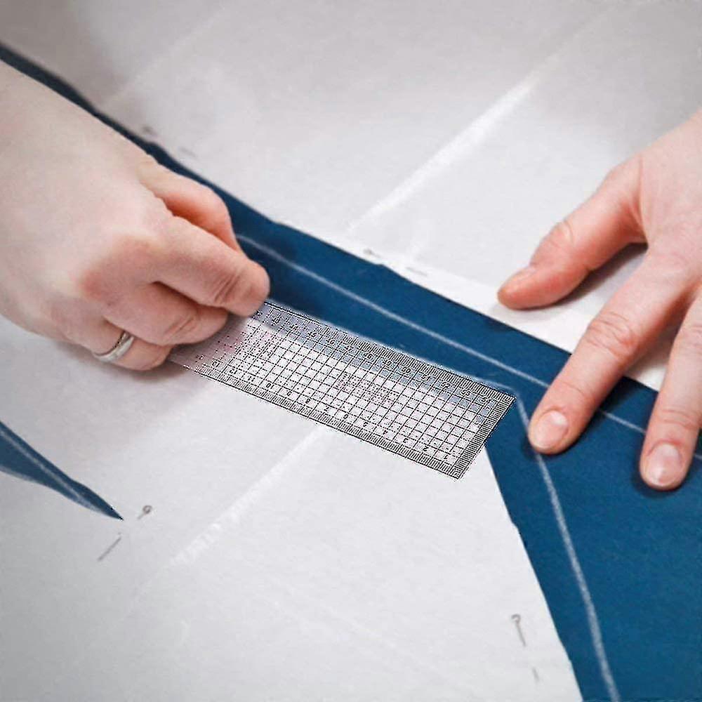 Cutting Ruler Curve Ruler Tracing Wheel Patchwork Ruler Combination Diy ...