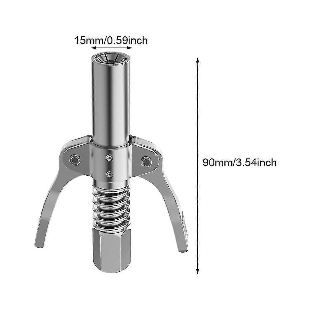 Double Handle Heavy Duty Stainless Steel Grease Tool Coupler Labor ...