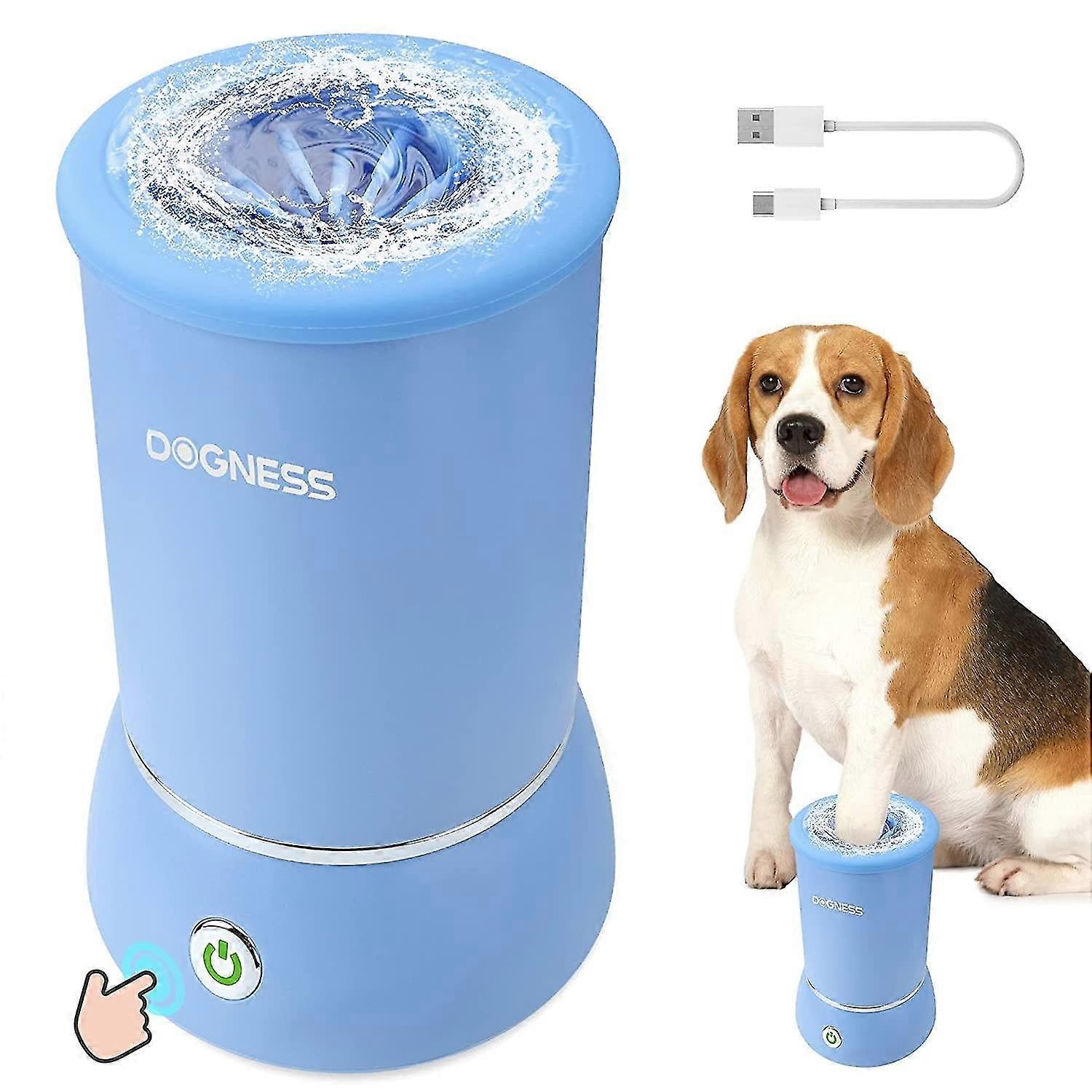 Automatic Dog Paw Cleaner Paw Cleaner For Dogs Dog Paw Washer (blue ...