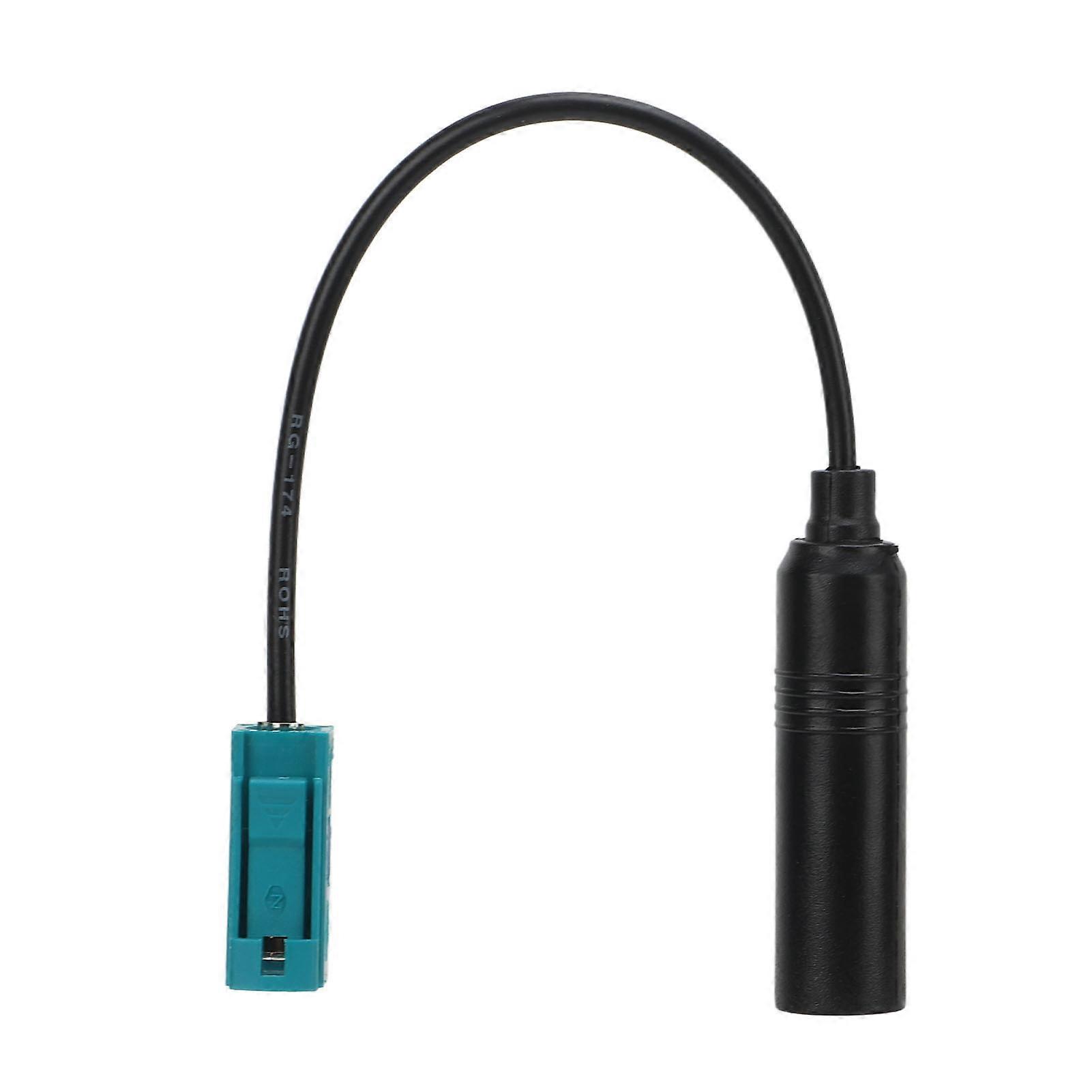 Car Antenna Aerial Adapter Universal Fakra Z to DIN Plug Connector Cable for Stereo HD CD Media ...