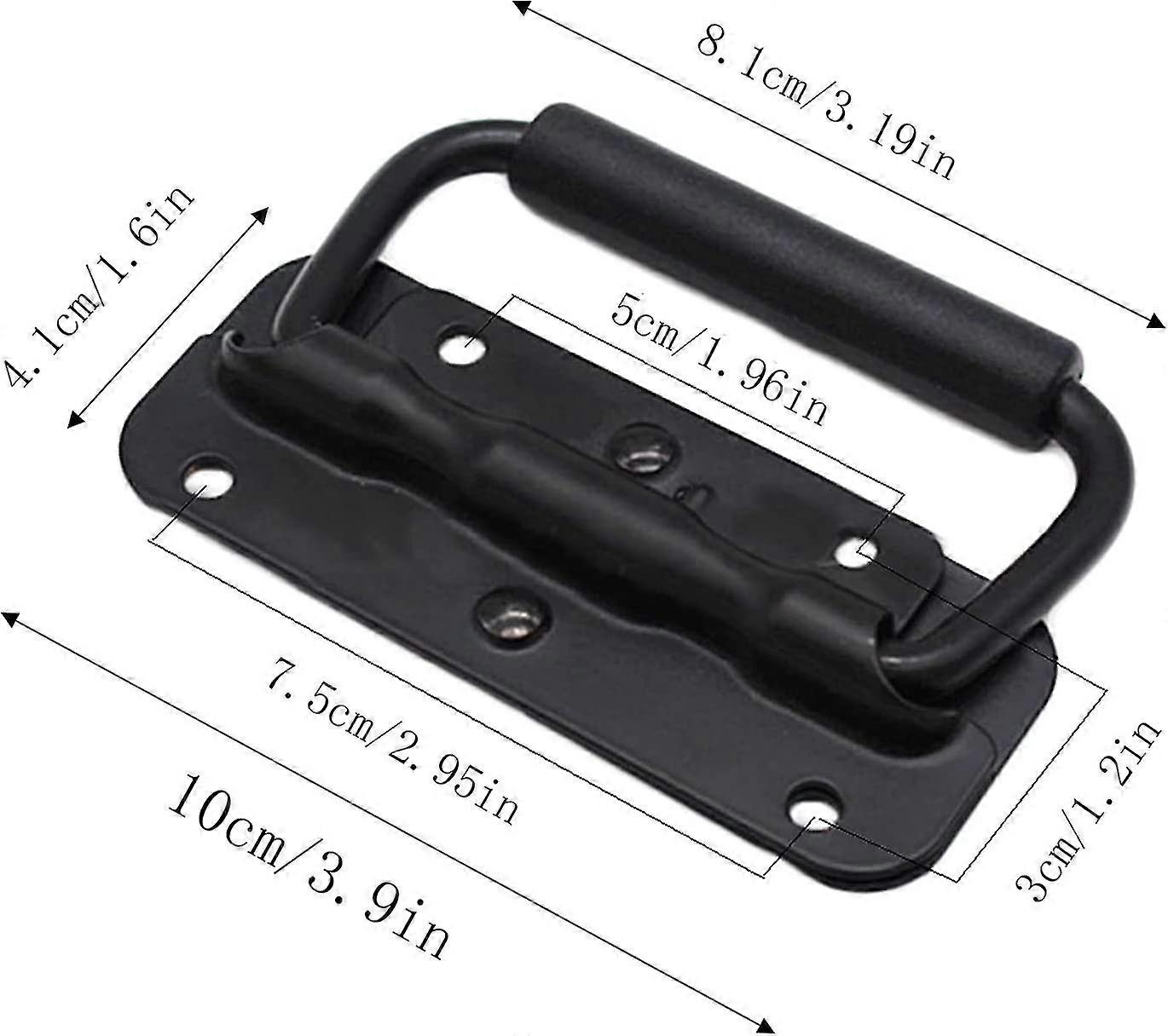 4-piece Flight Case Handle, Tool Box Spring Handle, Pull Spring Folding ...