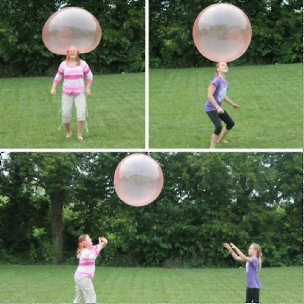 120cm Large Bubble Ball Magic Bubble Balls Transparent Bounce Balloon ...