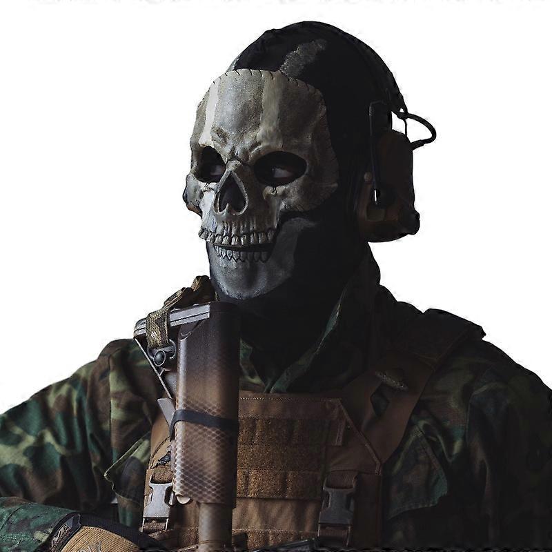 Ghost Mask Call Of Duty Ghost Skull Mask Full Face Unisex For War Game ...