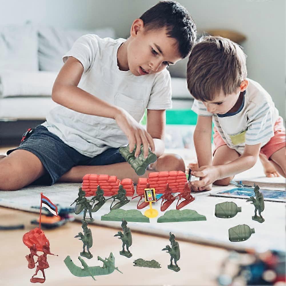 330 Pieces Army Action Figures Set, Military Play Set with Soldiers ...