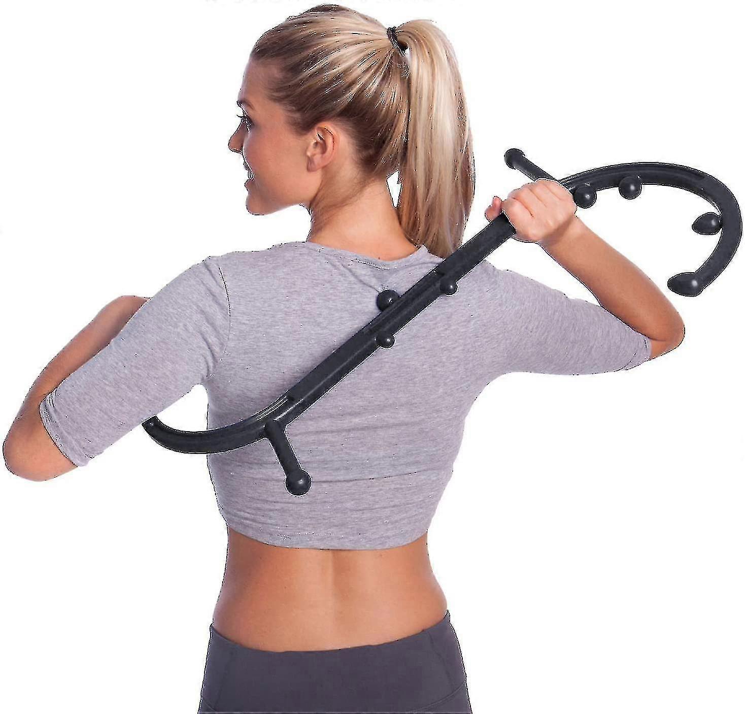 Trigger Point Massager + Massage Stick Massage The Back Of The Hook Rod ...