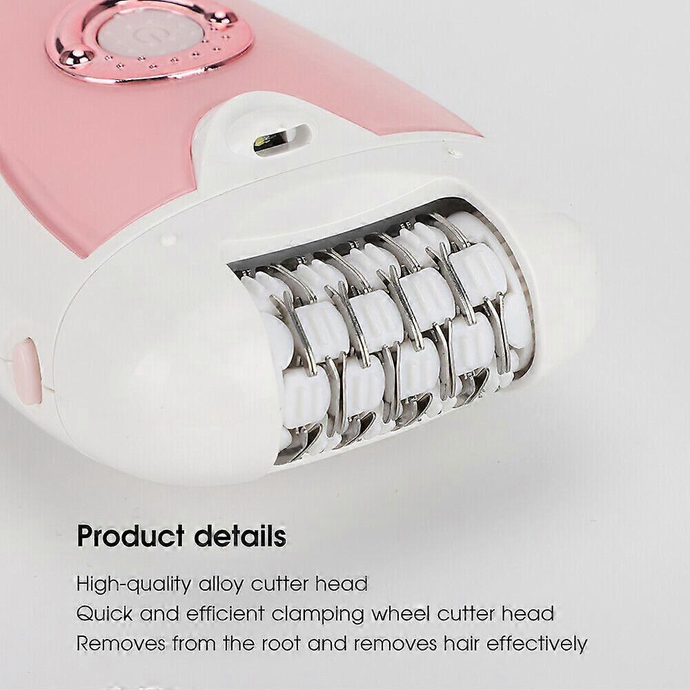 Women Electric Epilator Hair Shaver Hair Removal Machine Face Body Leg ...