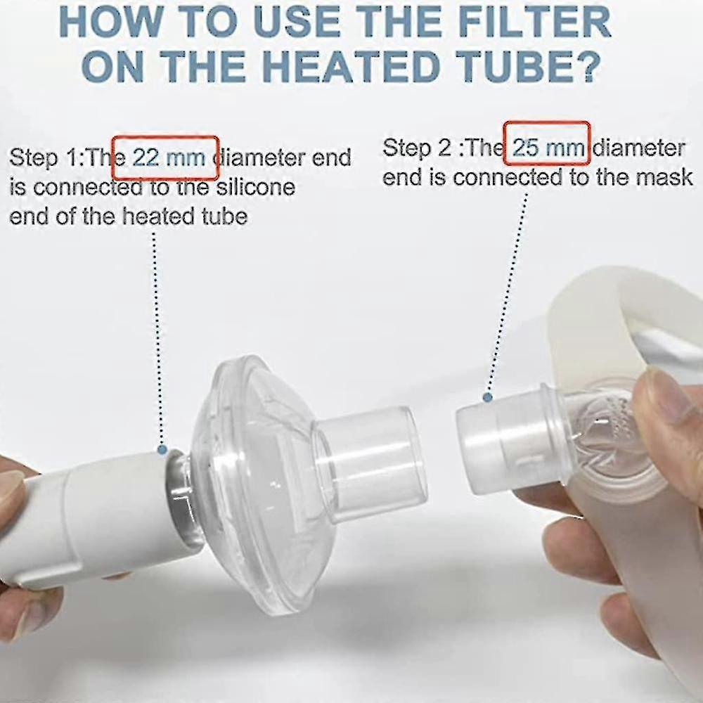 Inline Cpap Filters, 6 Pack Cpap Filters Hypoallergenic Filters For ...