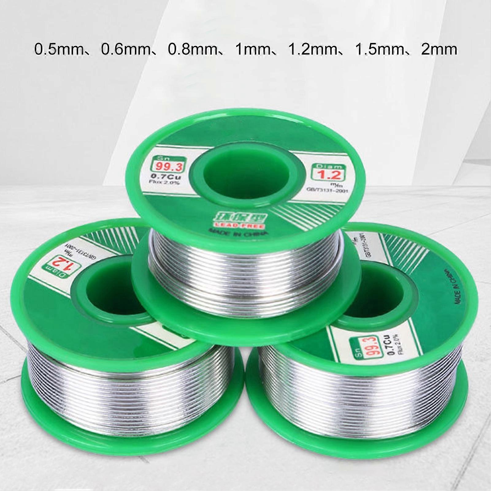 50g 0.5-2mm Solder Tin Wire Eco-friendly Low Melting Point No Clean ...