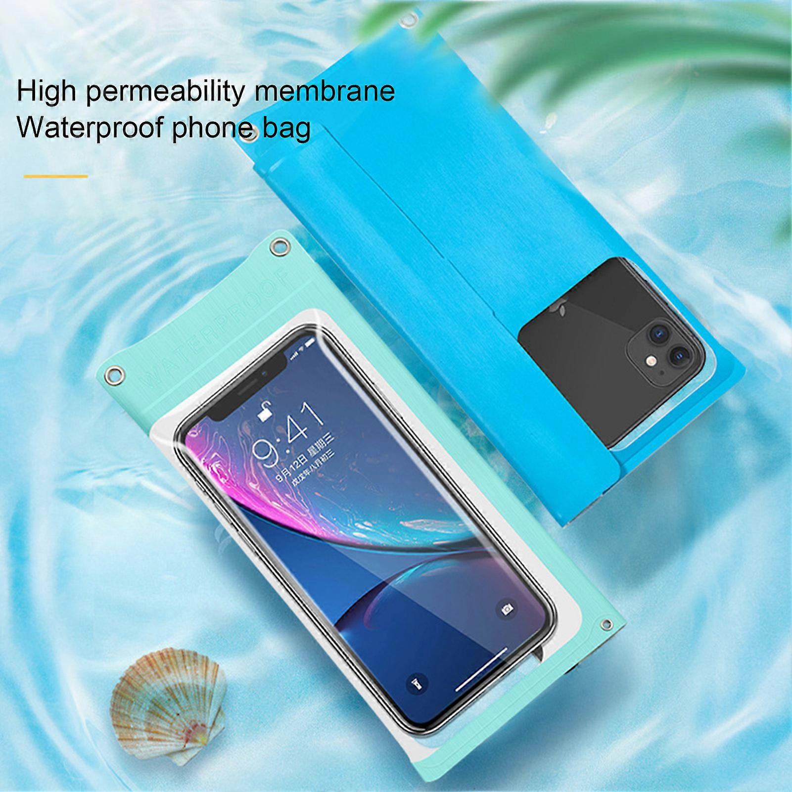 Waterproof Phone Bag with Lanyard TPU Material Transparent Touch Screen ...