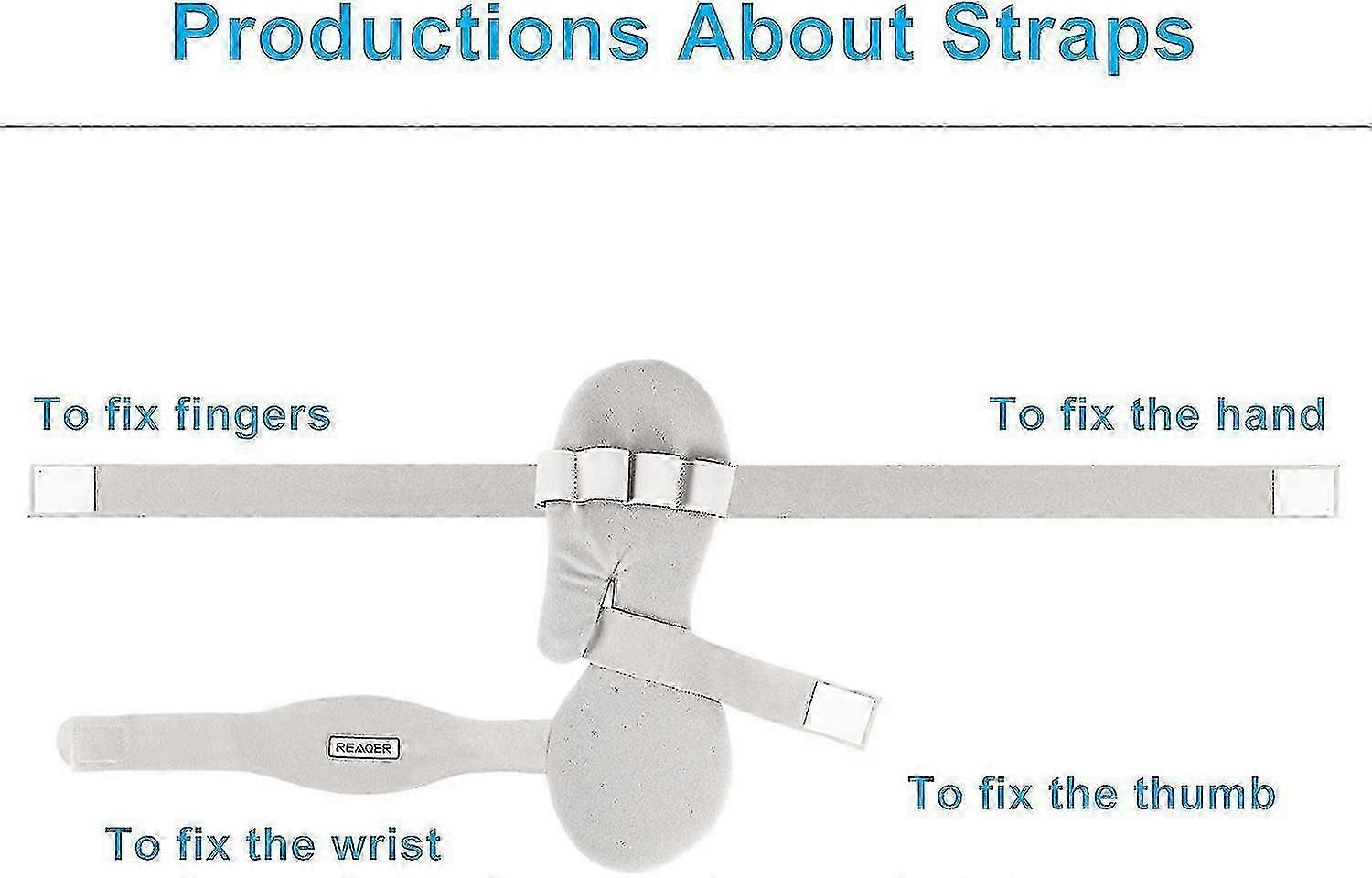 Stroke Hand Splint Soft Function Rest Wrist Orthosis Night Hand Splint ...