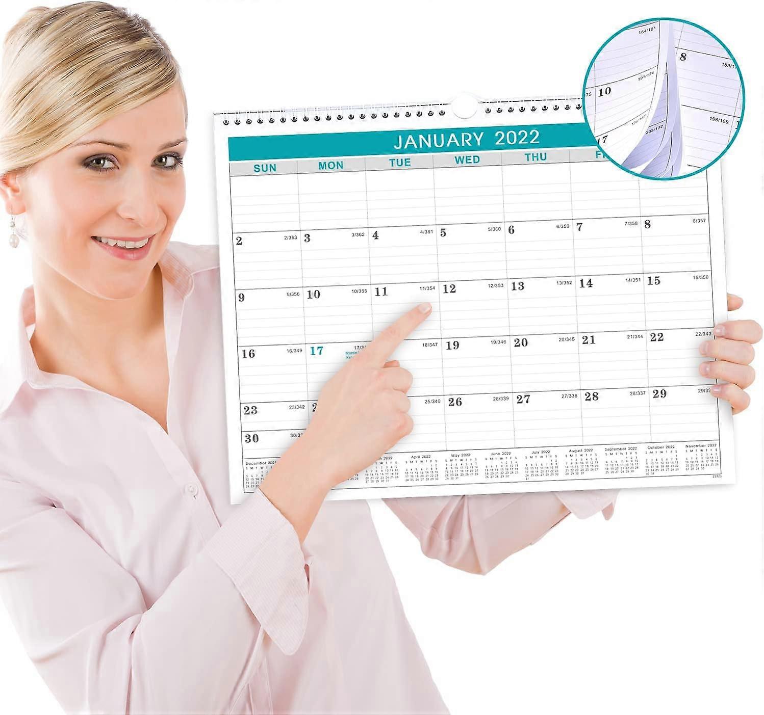 Calendar 2022 - Wall Calendar 2022 From January 202 To June 2023, 12 ...