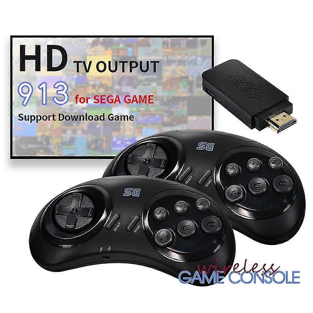 16 Bit Retro Game Console Built-in 900+ Classic Games For Md Sega ...