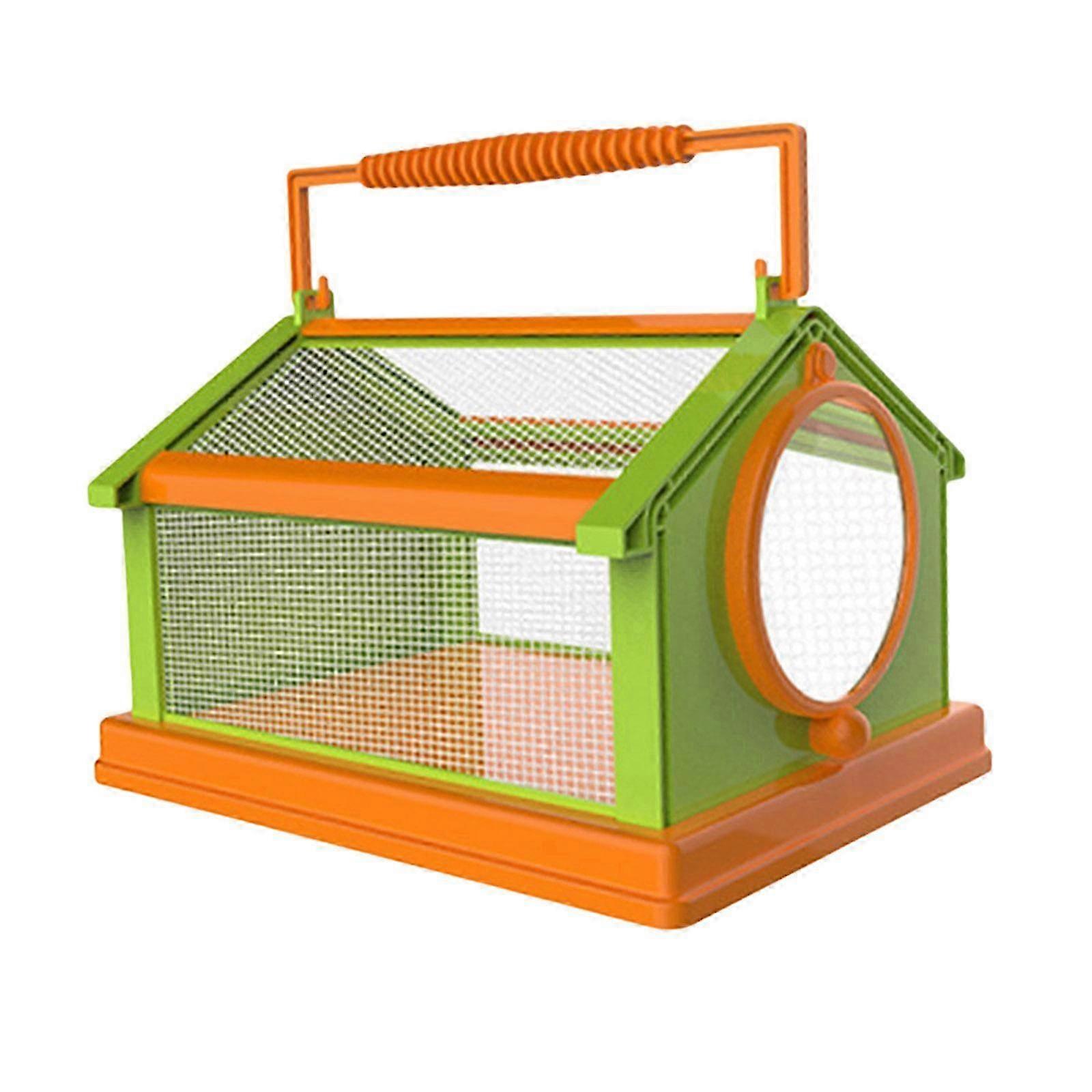 Collapsible Insect Habitat Cage with Carry Handle, Portable Butterfly ...