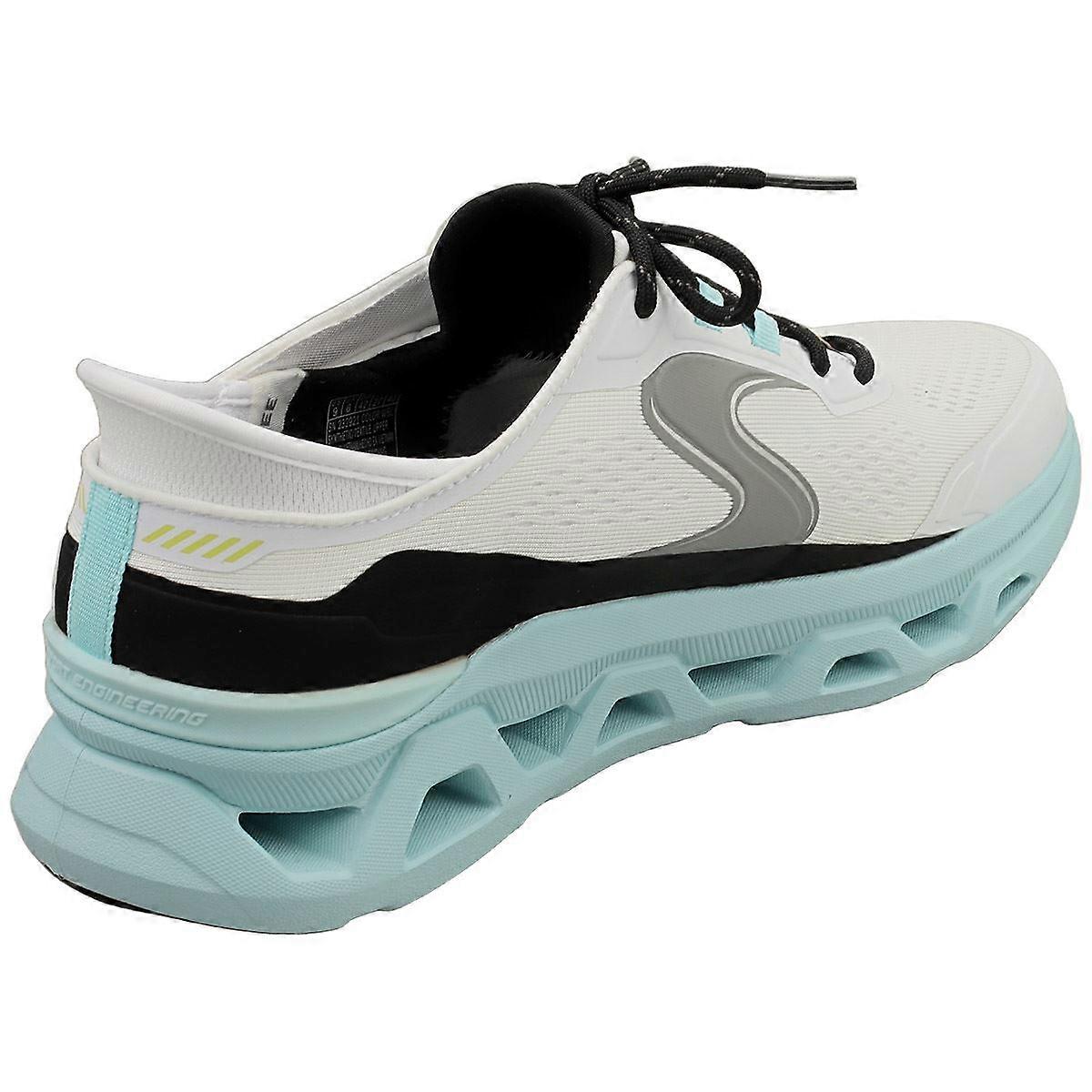 Skechers Slip-ins Glide Step Altus Mens Fashion Trainers in White Blue | Fruugo US