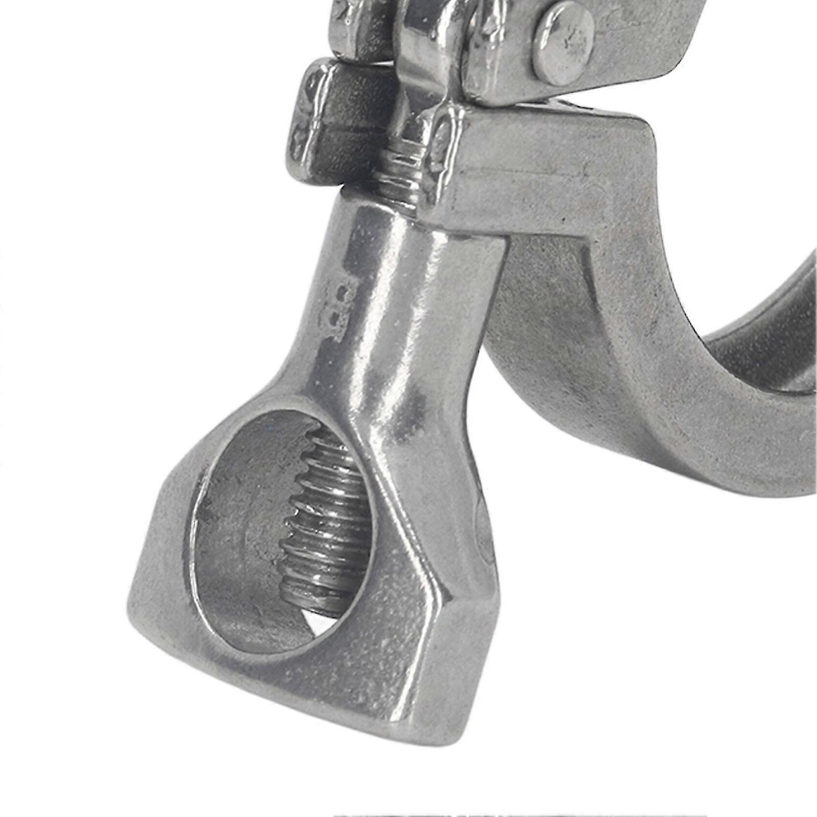 Triple Clamp 304 Stainless Steel 1 Pin Fixture Fitting with Wing Nut ...