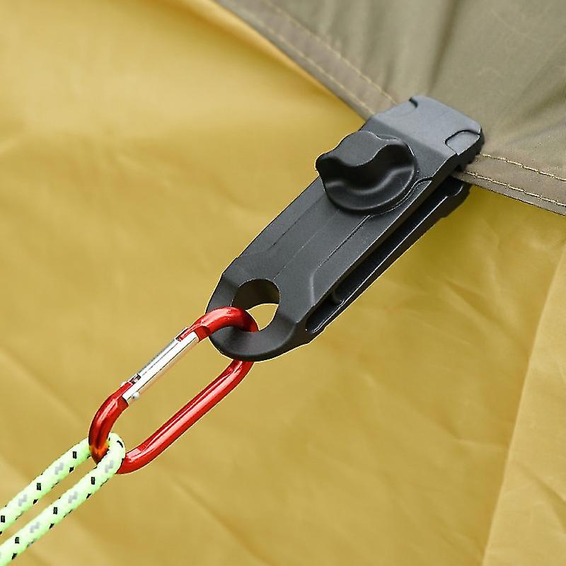 5/10 Pcs Heavy Duty Camping Tarp Clips Tent Awning Clamps With Thumb ...