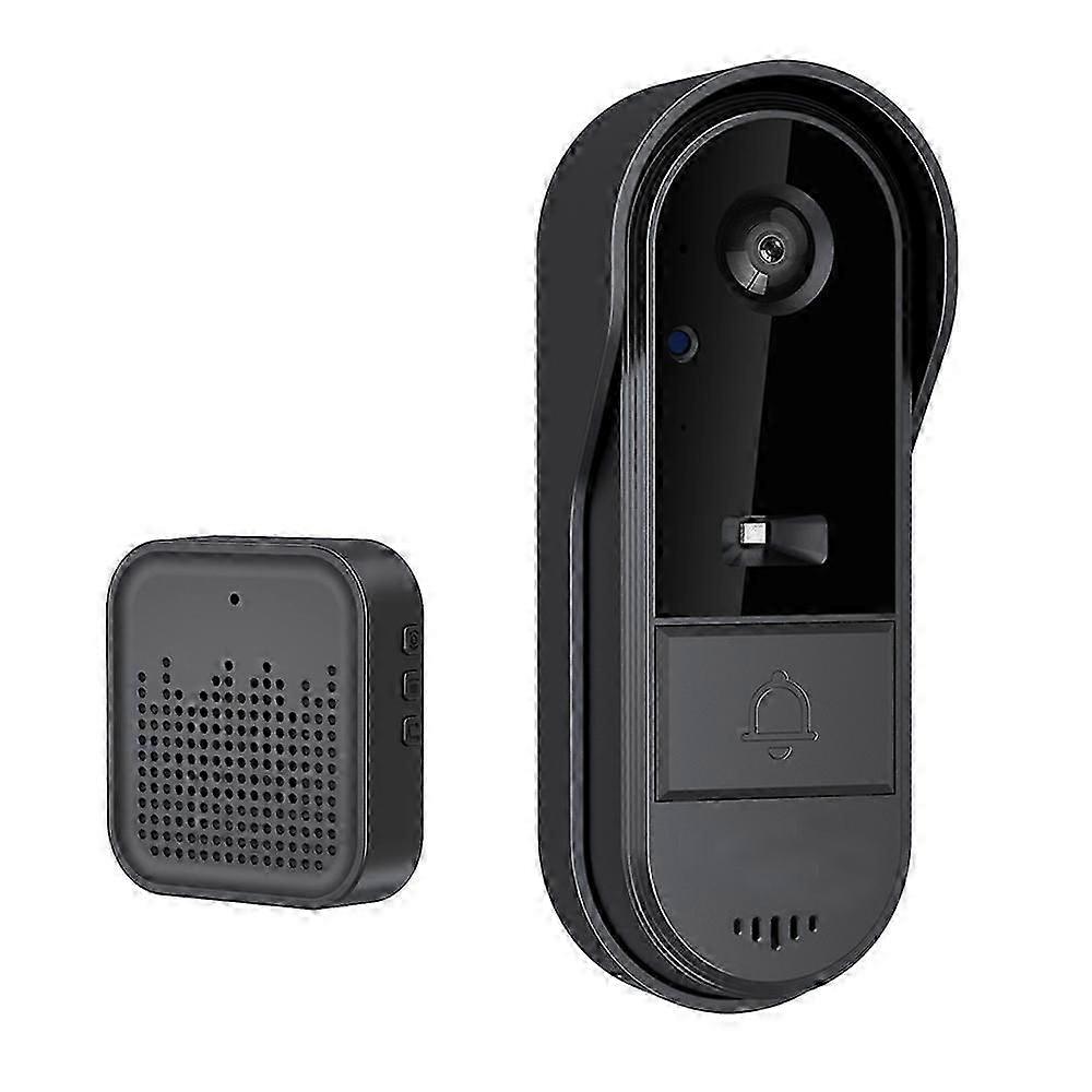 Wireless Video Doorbell Camera with Wireless Chime Ringer Two Way o ...