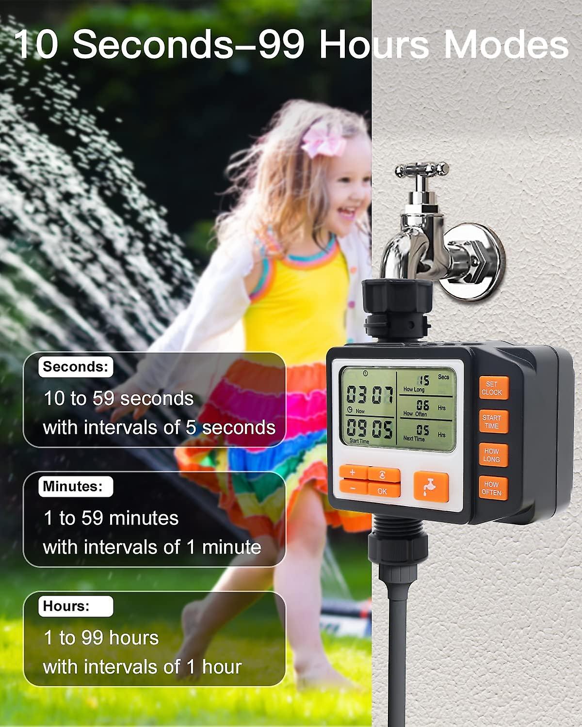 Water Timer For Garden Hose, Water Hose Timer Outdoor For Drip ...