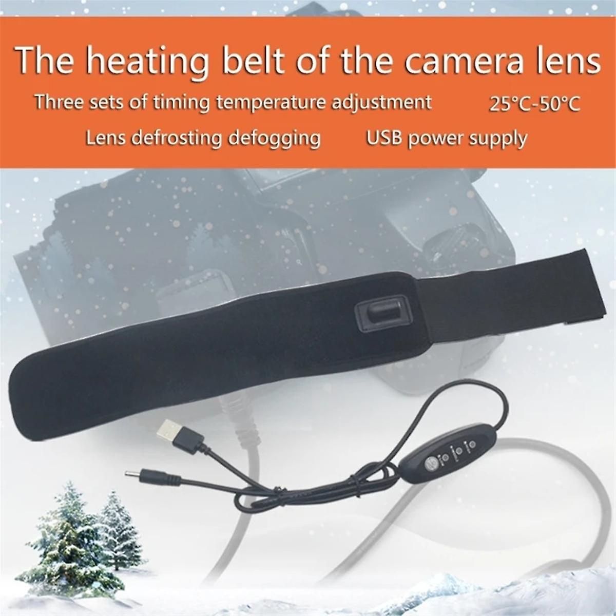 3 Gear USB Camera Lens Heater Lens Anti-Condensation Heating Belt Dew ...