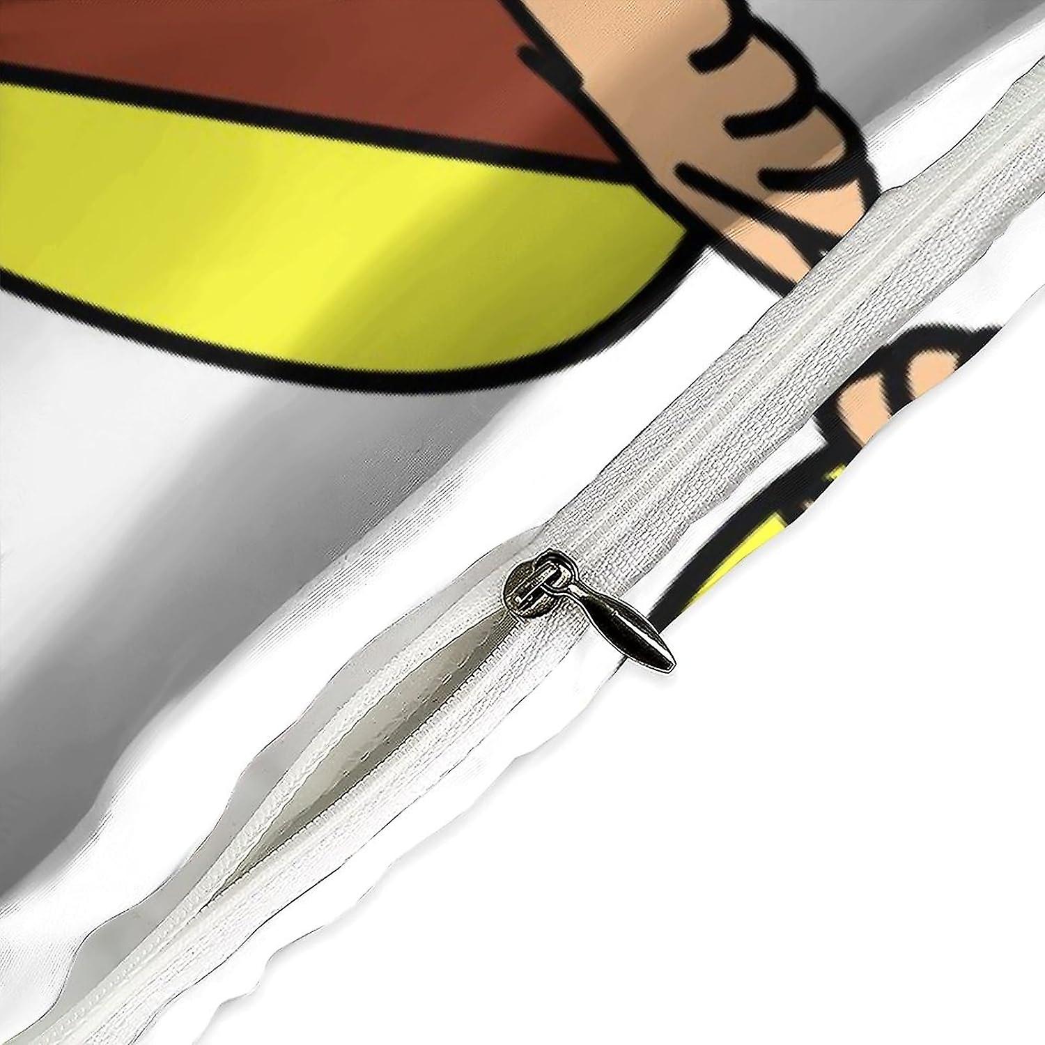 Curious George 3D for Childrens And Adults Printed Duvet Cover Set with ...