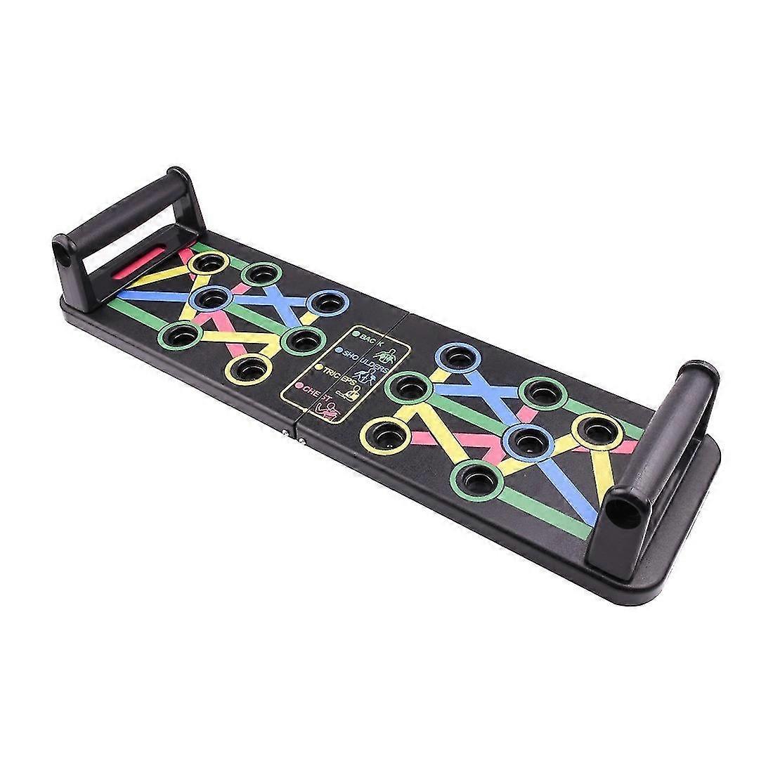 Foldable 14 In 1 Push Up Board Fitness Workout Train Gym Muscle ...