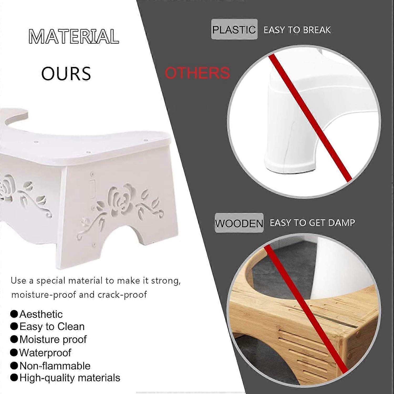 Toilet Stool Adults - Healthy Bowel Movements - Against Hemorrhoids ...