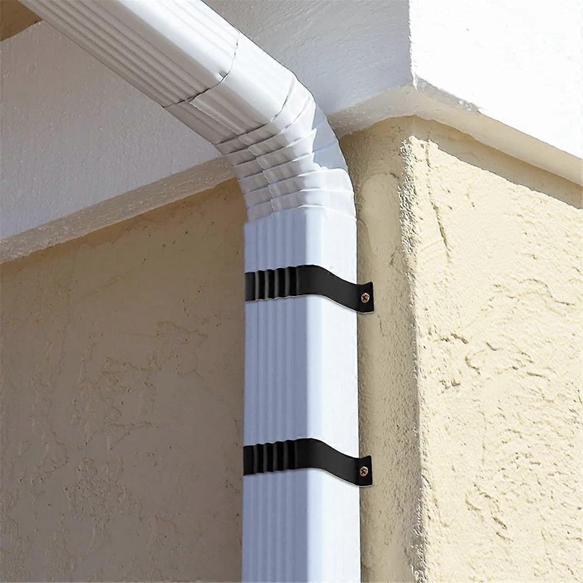 4Pcs Downspout Adapter Gutter Downspout Strap 2X3 Inch Downspout Leader ...