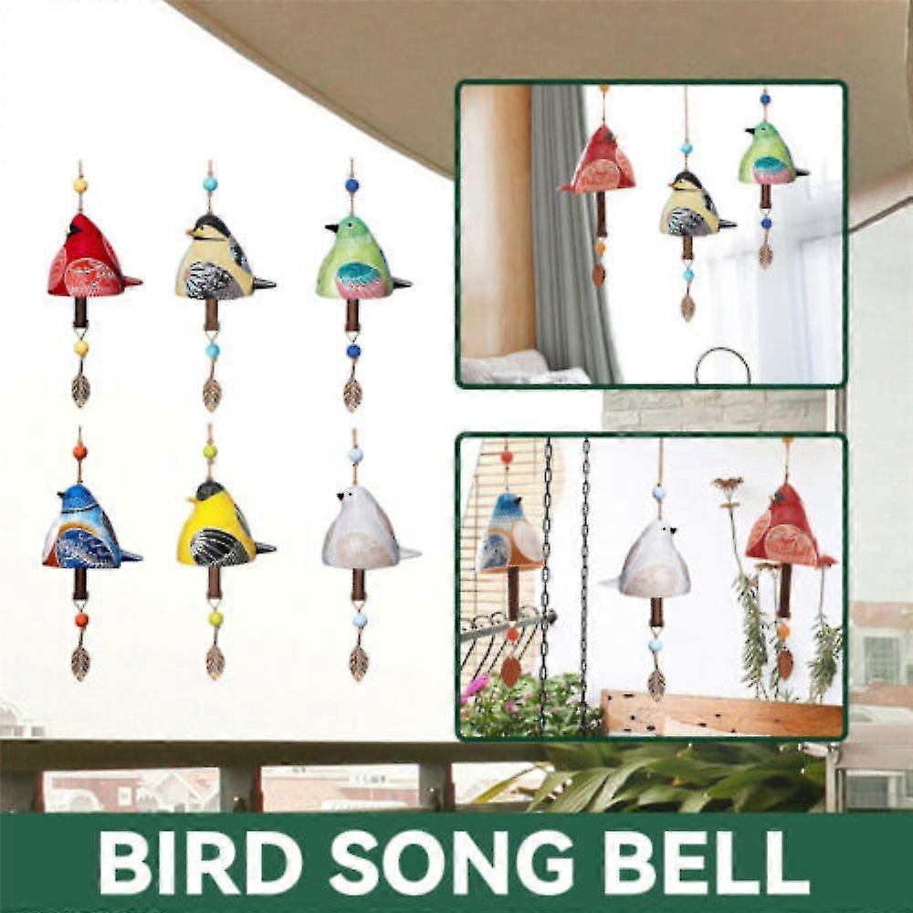 Bird Song Bell, Bird Song Bell Wind Chime, Bird Song Bell Courtyard ...