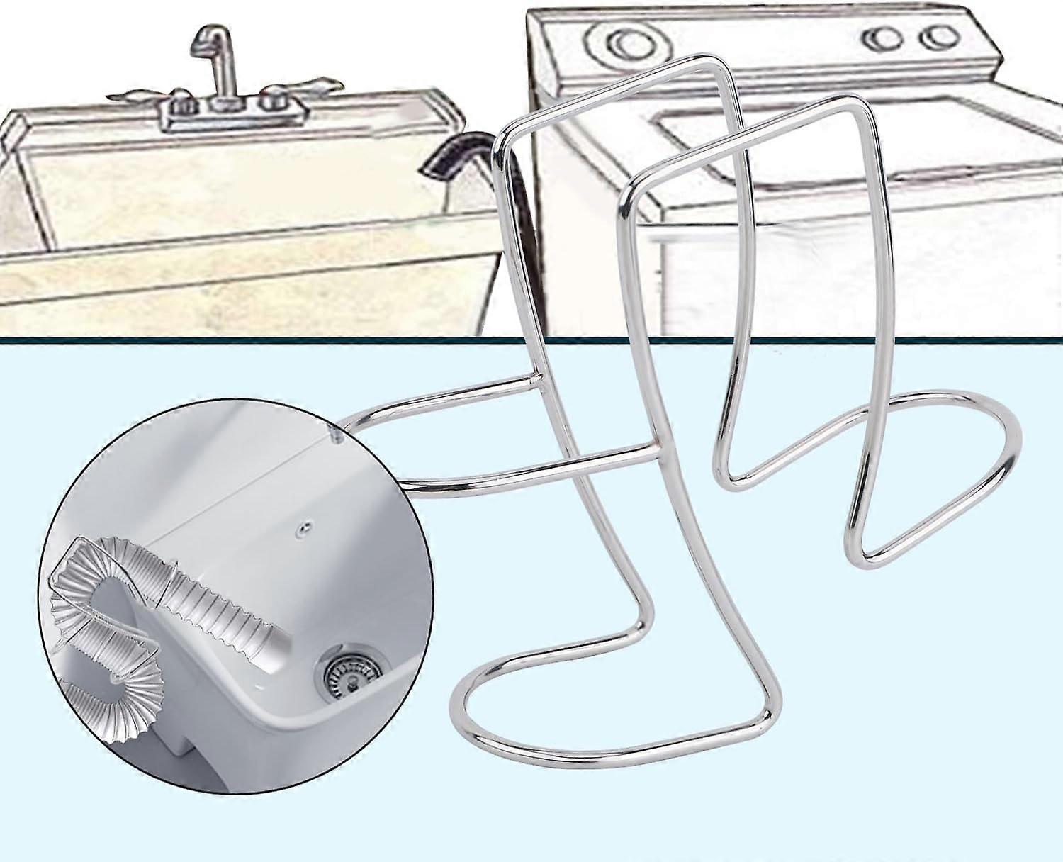 Washing Machine Drain Hose Holder, Adjustable Shape Washer Drain Hose ...