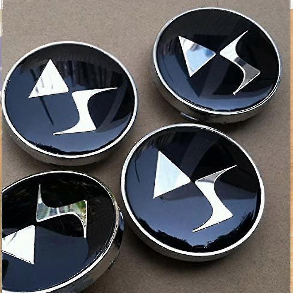 4 x DS Wheel Center Hub Cover Rim 60 mm logo emblem badge citroen ds3 ...