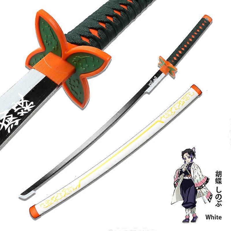 104 cm Demon Slayer Sword Cosplay Weapon Rengoku Kochou Shinobu white ...