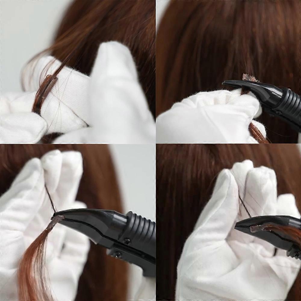 Hair Extension Iron Keratin Bonding Tools Professional Heat Connector ...