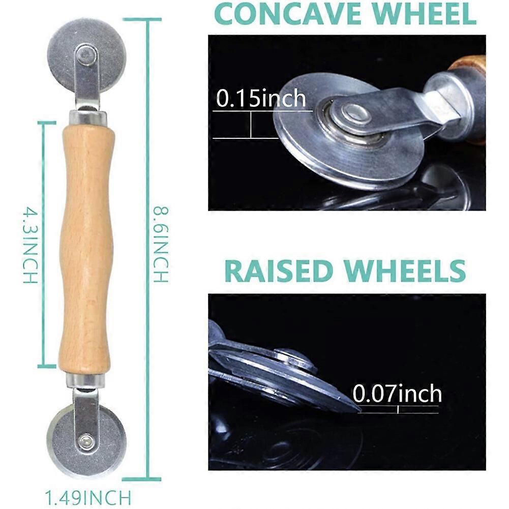 2pcs Screen Window Spline Roller Rubber Strip Hook Gauze Wheel Window ...