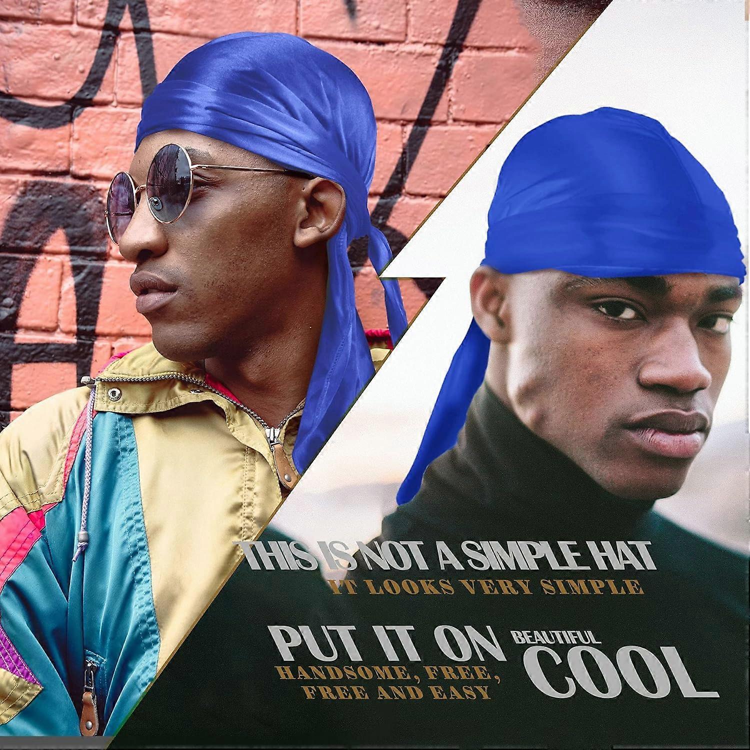 Silk Durag Light Weight Comfortable Breathable Fashionable Du Rags ...