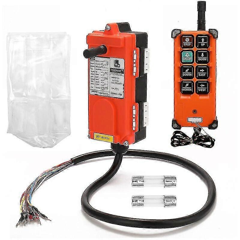 Industrial remote control switch F21e1b DC12-72v for hoist crane ...