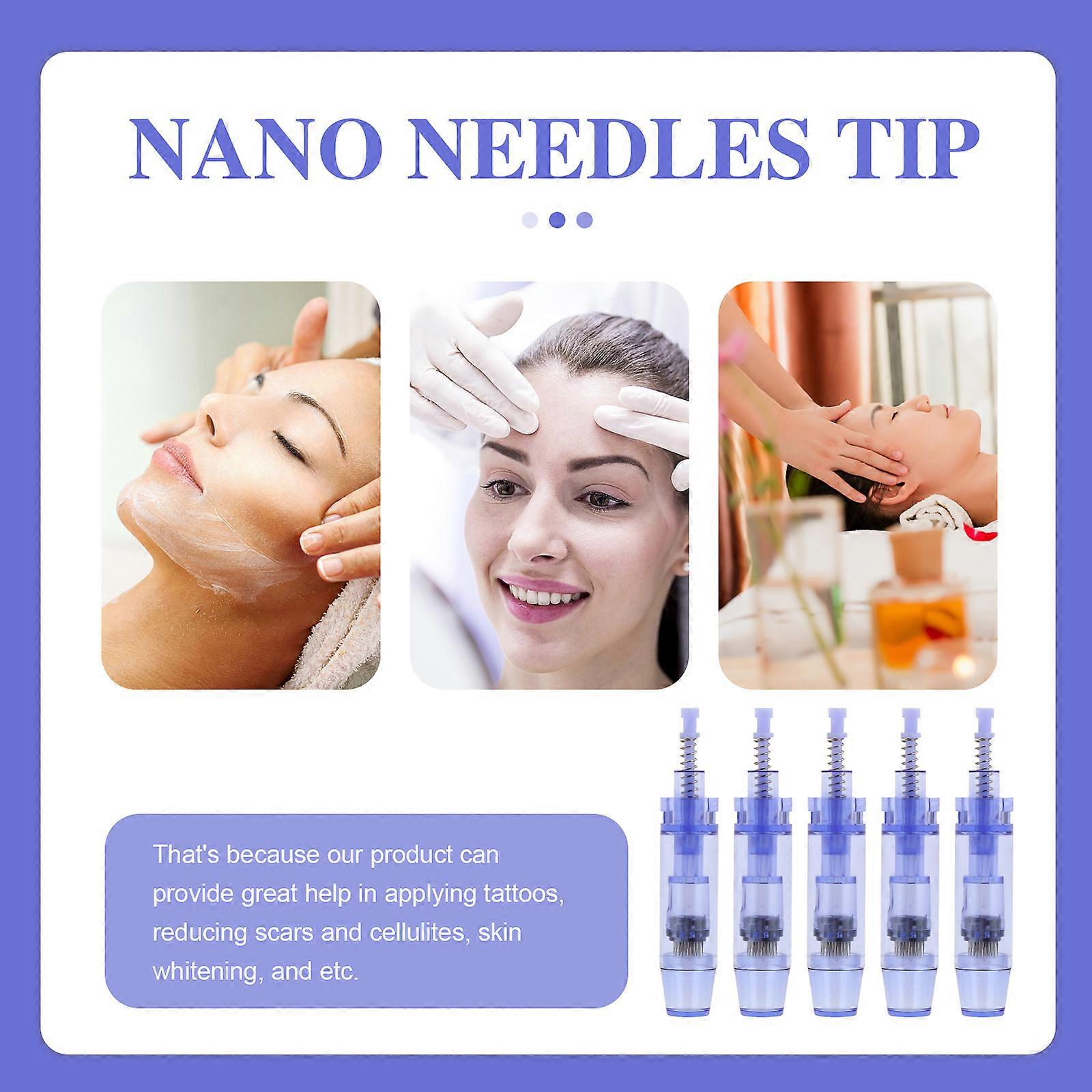 11 PCS 36 Pin Microneedling Replacement Cartridge Beauty Disposable ...