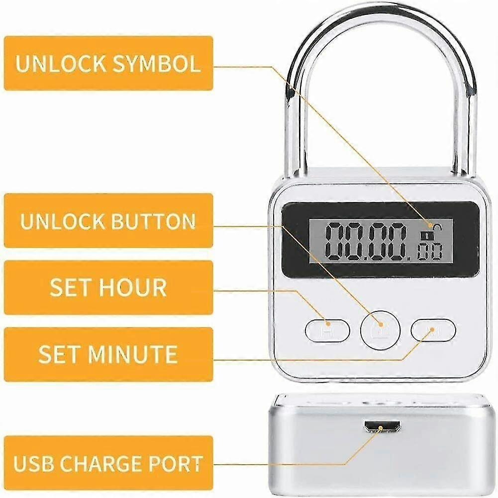 Digital Time Lock, Smart Time Lock Max Timing Lock, Time Lock With Lcd ...