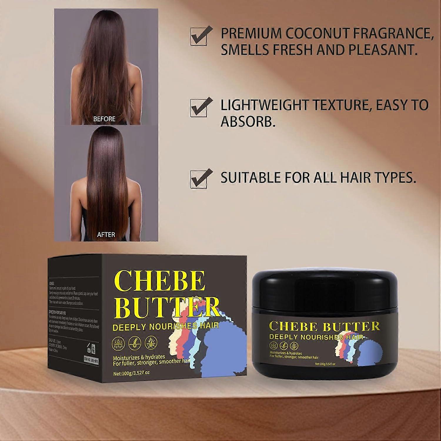 Chebe Butter, Chebe Hair Butter,Organic Hair Growth Products Made With ...