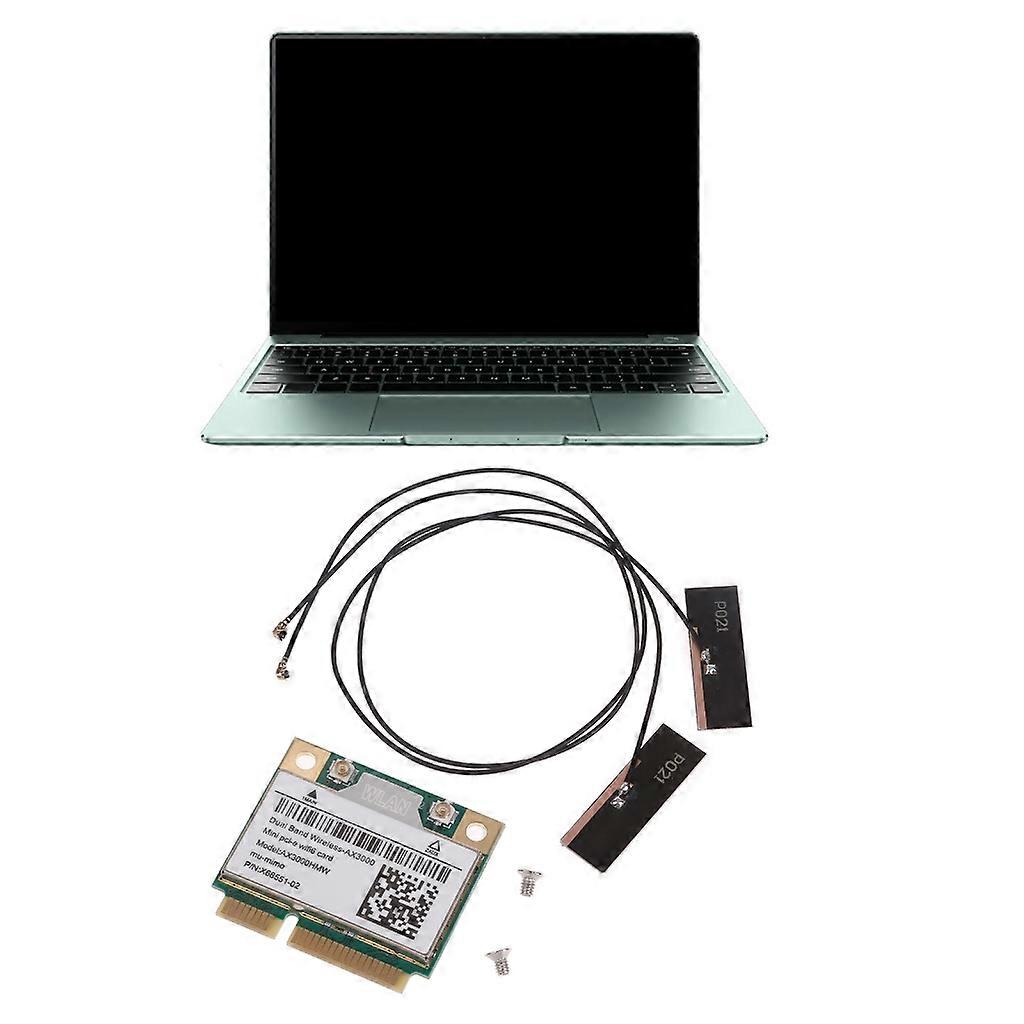 AX200HMW Dual Band WiFi 6 Card 802.11ac ax Wireless Mini PCI-E Network ...