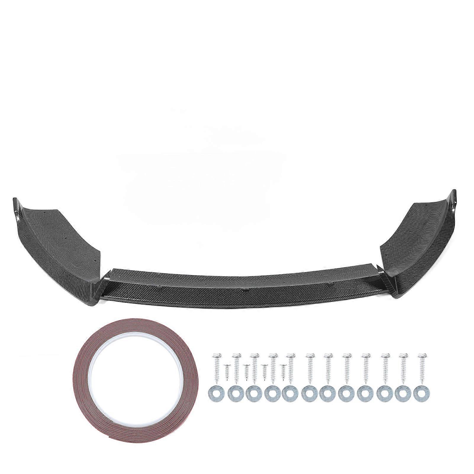 Carbon Fiber Style Front Bumper Lip Spoiler for Fiesta B-Max - Sporty ...