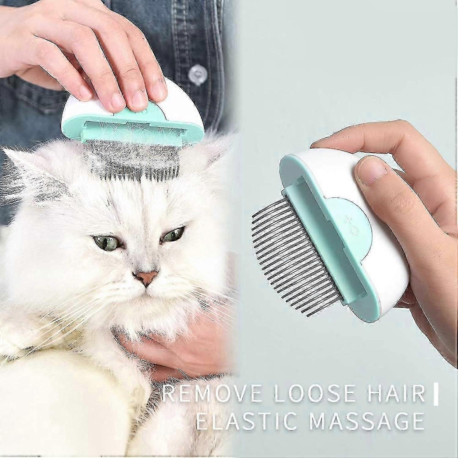 Cat Brush Set, Cat Brush, Suitable For Hair Removal And Grooming, Pet ...